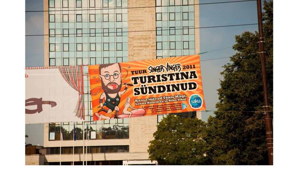 Singer Vingeri "Turistina sündinud" tuuri plakat - Luix Tattoo & Disain ...